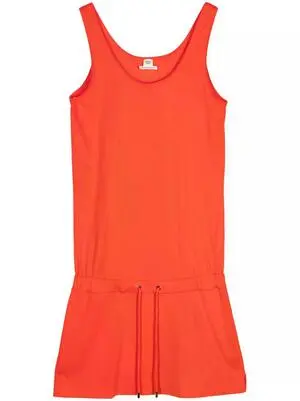 Hermès 2010 Drawstring Cotton Minidress