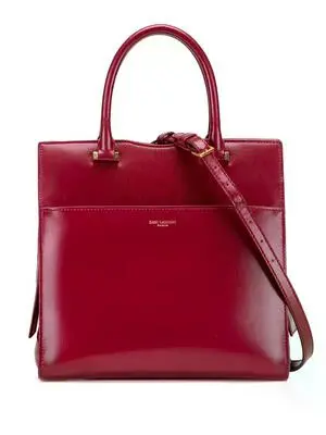 Saint Laurent Small Leather Uptown Satchel