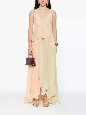 Stella McCartney Ruffled Silk Gown