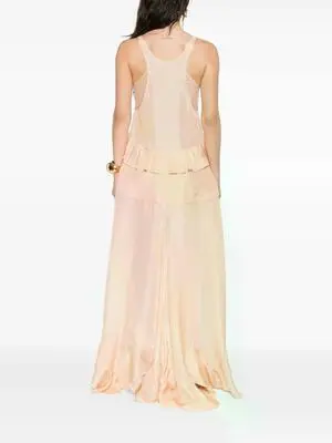 Stella McCartney Ruffled Silk Gown