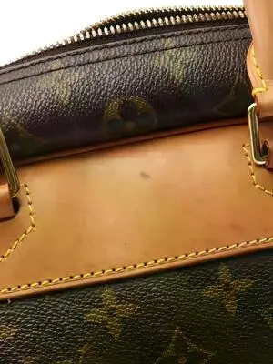 LOUIS VUITTON Deauville Monogram Tote - Brown
