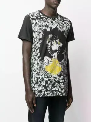 Moschino 1990s Hula Print T-shirt