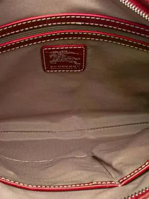 Burberry Supernova Check Coated Canvas Larkin Hobo Bag - Brown