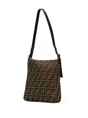 Fendi Zucca Canvas Shoulder Bag