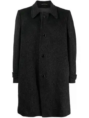 A.N.G.E.L.O. VINTAGE CULT 1970s Single-breasted Coat - Grey