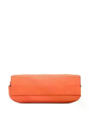Gucci Leather Bamboo Daily Satchel - Orange