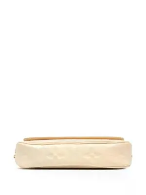 LOUIS VUITTON Monogram Empreinte Giant Ivy Wallet On Chain - Brown