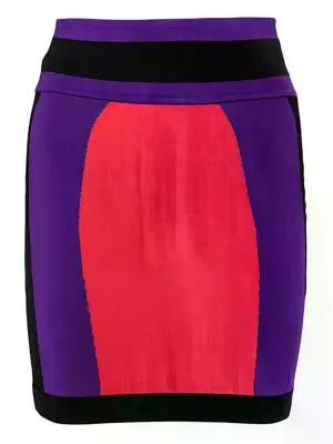 Balmain Knitted Skirt - Multicolour