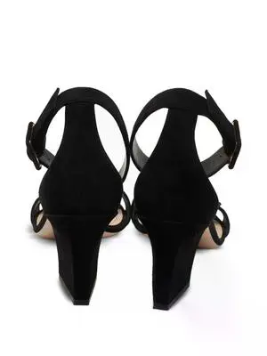 Dior 75mm Suede Buckle Sandals