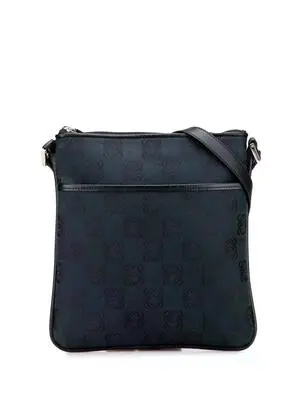 Loewe Anagram Canvas Crossbody Bag - Blue