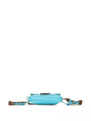 Fendi Convertible Baguette Satchel - Blue