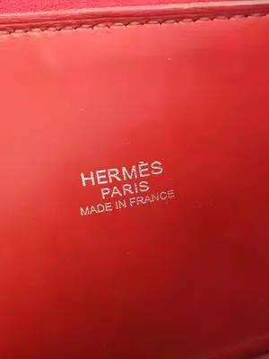Hermès Bolide 31 Epsom Tote Bag - Red