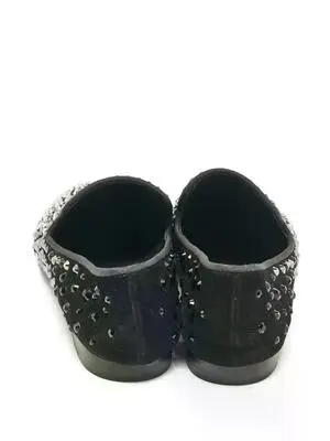 GIUSEPPE ZANOTTI Marvin Crystal-embellished Loafers