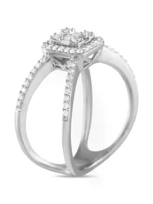 LB EXCLUSIVE 14k White Gold Diamond Ring