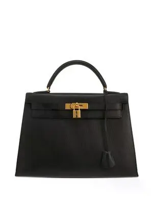 Hermès Kelly 32 Handbag - Black