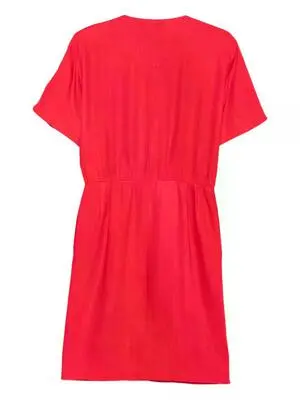 Saint Laurent Pre-owned 1980s Buttoned Linen Dress