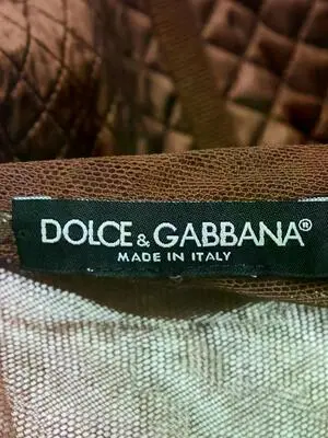Dolce & Gabbana Ruched Midi Dress