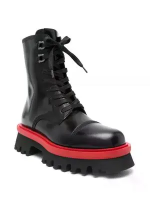 FERRAGAMO Chunky Combat Boots
