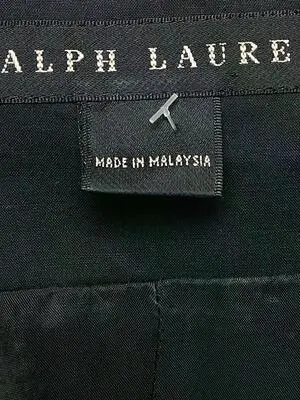Ralph Lauren Buttoned Cotton Coat