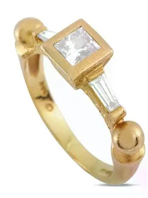 Paul Morelli 18k Yellow Diamond Ring - Gold