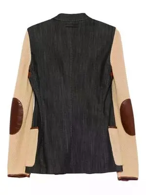 JEAN PAUL GAULTIER 2000s Contrast-panel Blazer