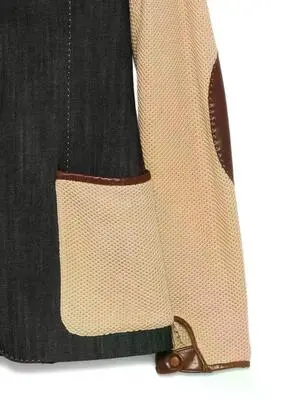 JEAN PAUL GAULTIER 2000s Contrast-panel Blazer