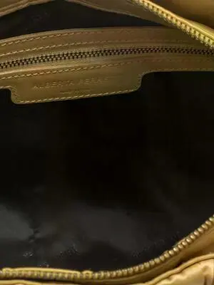 Alberta Ferretti Satin Tote Bag