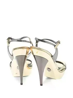 Dolce & Gabbana 120mm Metallic Platform Sandals
