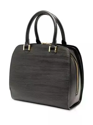 LOUIS VUITTON 1999 Epi Pont-neuf Pm Handbag - Black