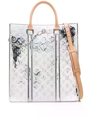 LOUIS VUITTON 2021 Virgil Abloh Tote Bag - Silver