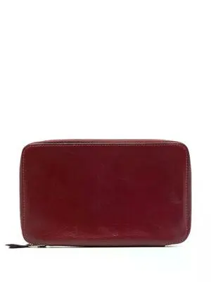 Hermès 2010 Azap Zipped Wallet - Red