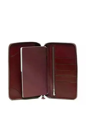 Hermès 2010 Azap Zipped Wallet - Red