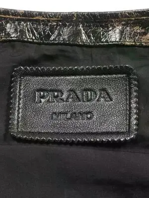 Prada 2020s Leather Gilet