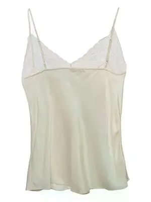 Maje Satin Lace Camisole Top