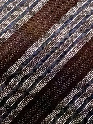 LANVIN Striped Silk Tie