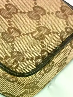 Gucci 1990s Gg Monogram Pouch
