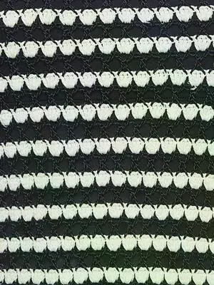 Diane Von Furstenberg Vintage Lace Striped Knitted Dress
