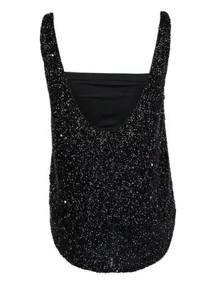 Retrofete Glitter-detailing Top