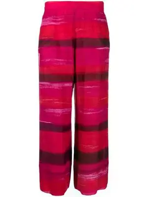 Gianfranco Ferre 1990s Striped Cropped Trousers