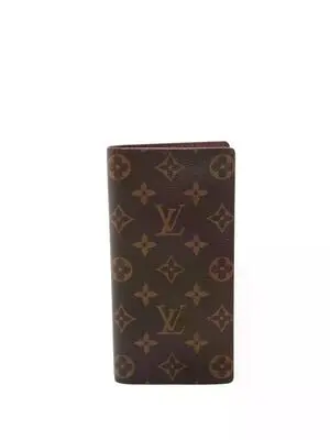 LOUIS VUITTON 2021-2025 Monogram Brazza Wallet Long Wallets - Brown