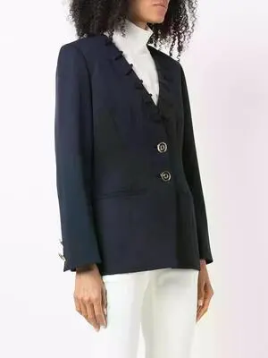 BEATRICE DI BORBONE VINTAGE 1980s Lace-up Blazer