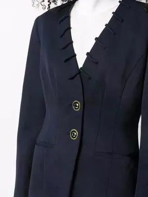 BEATRICE DI BORBONE VINTAGE 1980s Lace-up Blazer