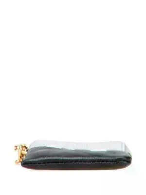 Celine 2012-2018 Bicolor Leather Key Ring Coin Pouch