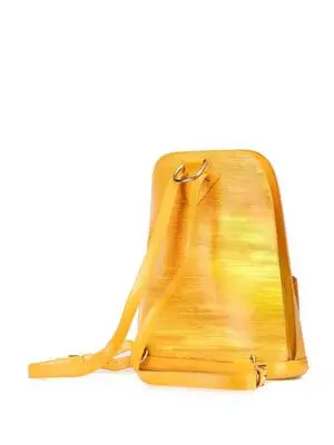 LOUIS VUITTON 1995 Epi Gobelins Backpack - Yellow