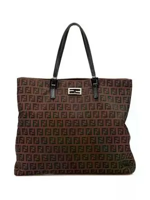 Fendi Zucchino Canvas Tote Bag