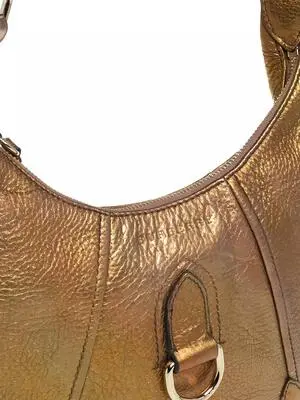 Burberry Leather Half-moon Tote Bag