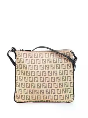 Fendi Gold Tone Cross Body Bags