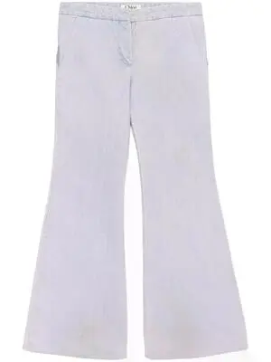 Chloé Pre-owned Cut-out Bootcut Jeans