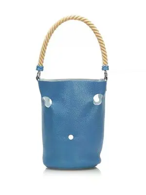 Hermès Clemence Mangeoire Pm Bucket Bag - Blue