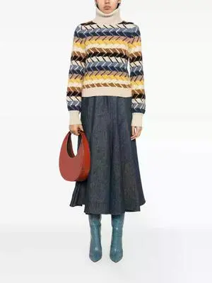Chloé Wool And Cashmere-blend Sweater